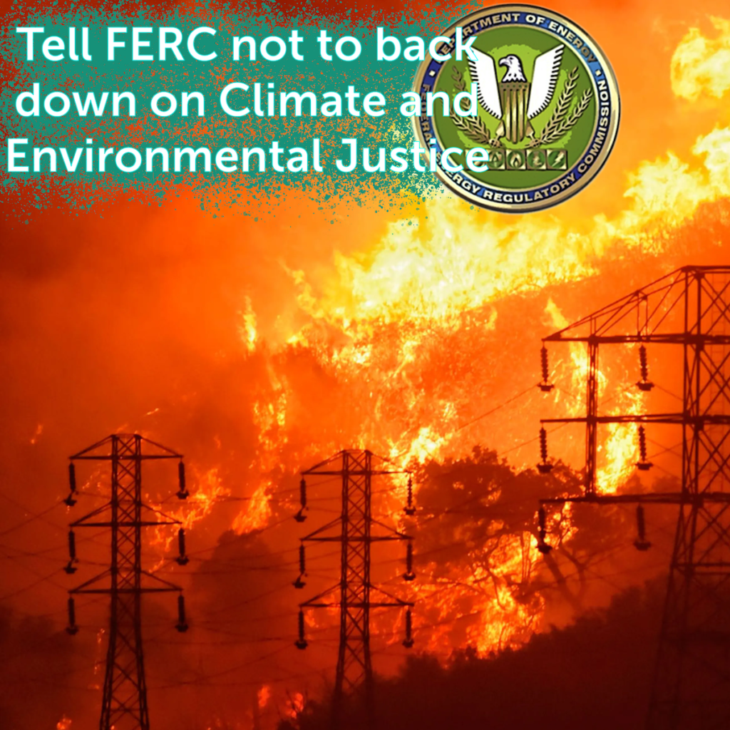 Stop FERC's cowardly Betrayal of climate and environmental justice ...