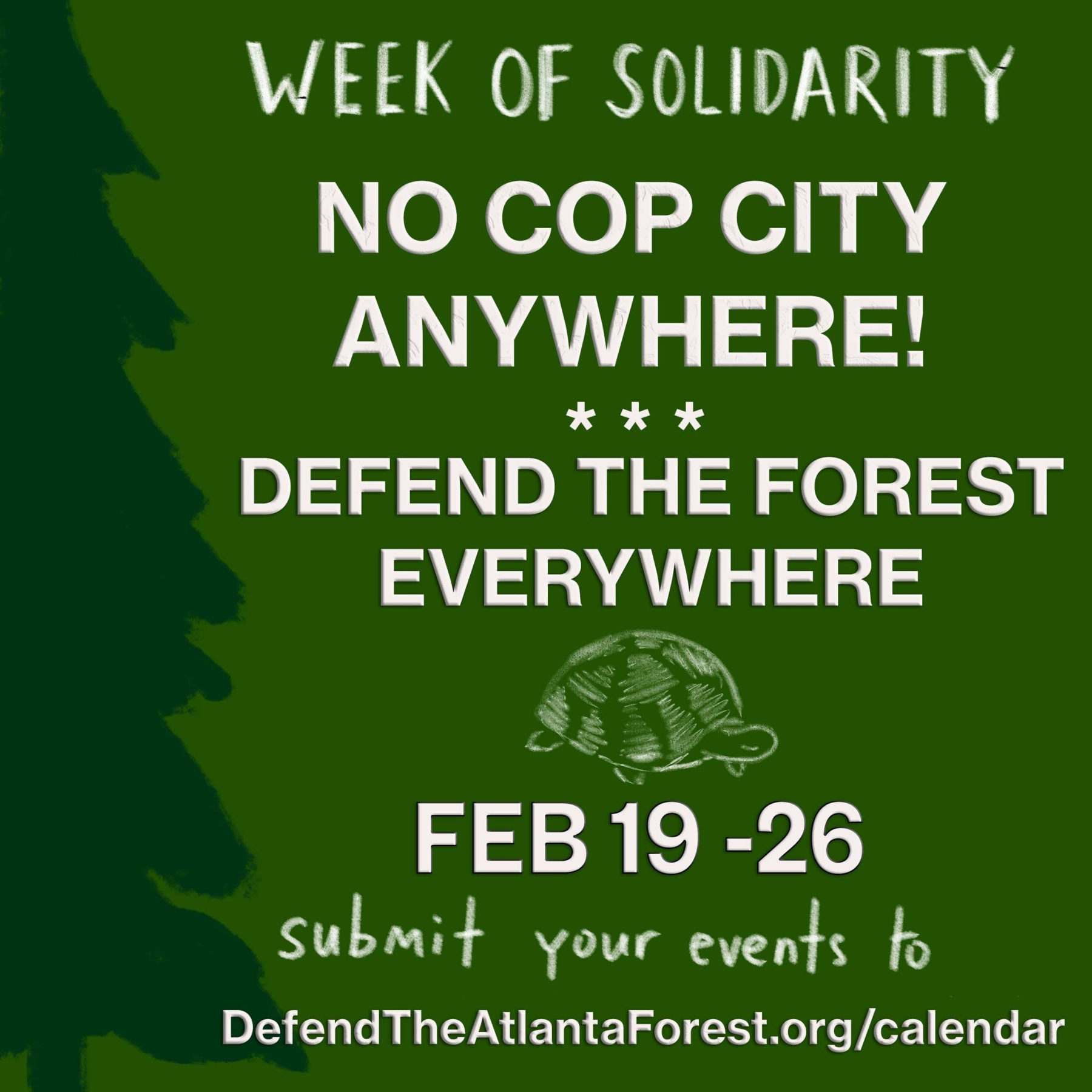 No Cop City Anywhere. Defend the forest everywhere. - 198 methods