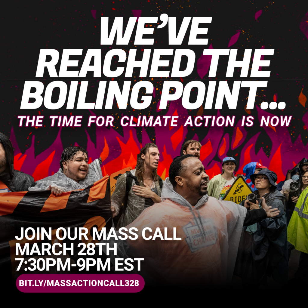 Boiling point: Join the mass call March 28 & get connected to the ...